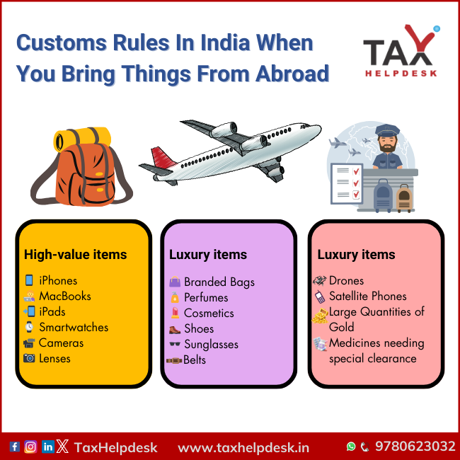 Customs Rules In India When You Bring Things From Abroad